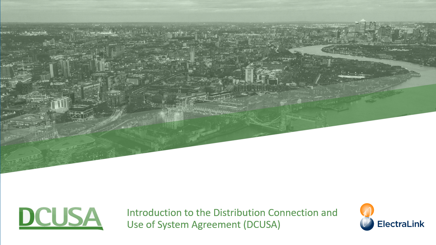 An Introduction to the DCUSA - Webinar - DCUSA